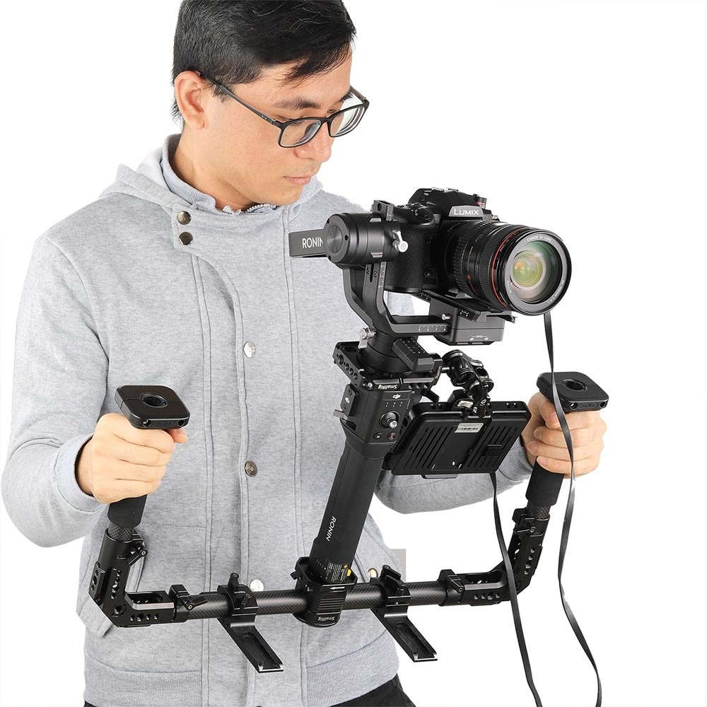 SmallRig Dual Handgrip for Handheld Gimbal DJI Ronin S/Zhiyun Crane ...