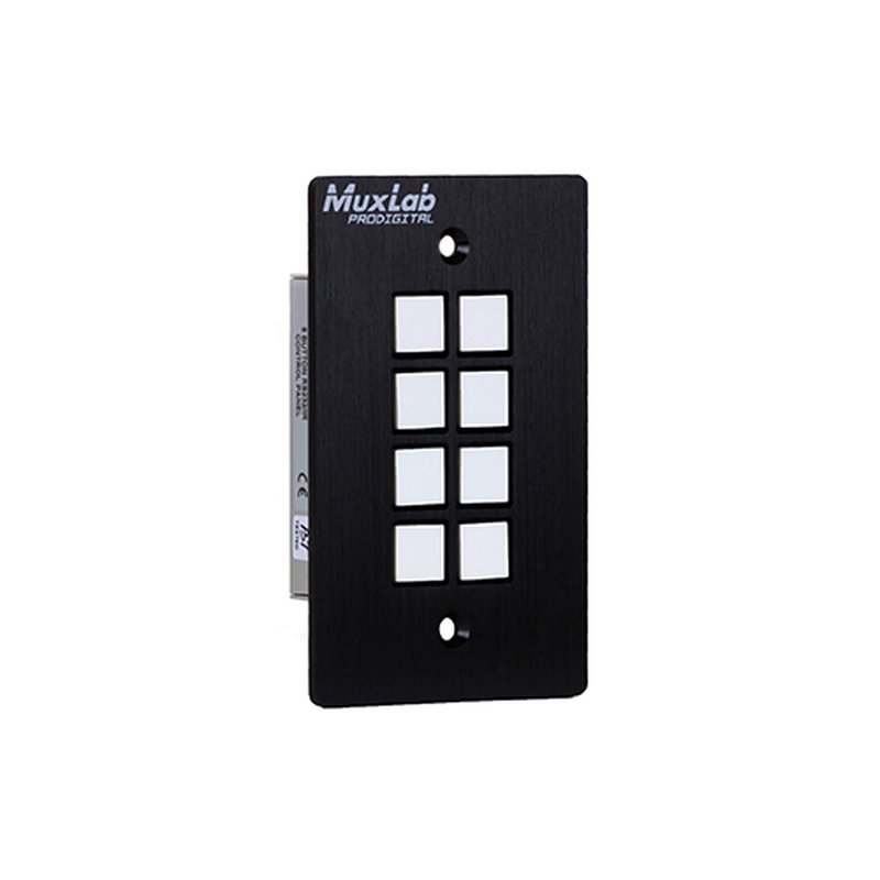 MuxLab 8 Button IP PoE Control Panel / SYNTEX.CZ