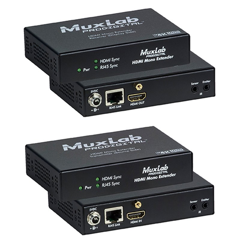 MuxLab HDMI Extender Kit, HDBT, UHD-4K / SYNTEX.CZ
