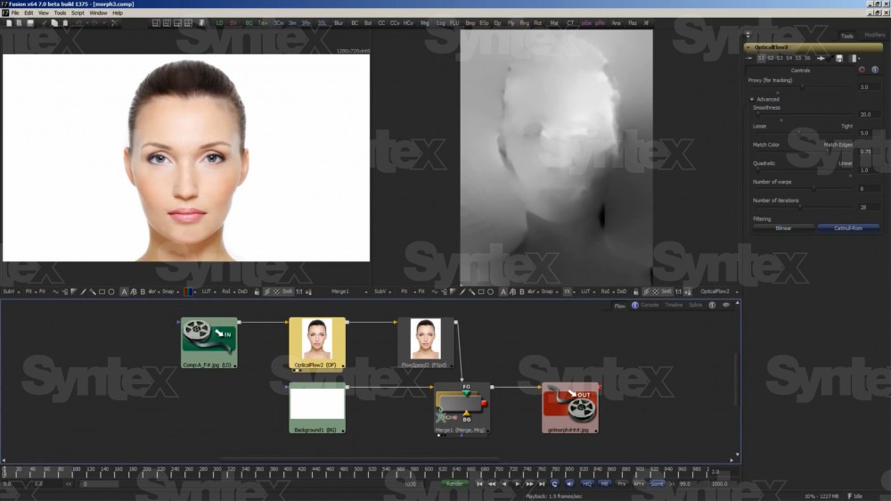 Blackmagic Design Fusion Studio / SYNTEX.CZ