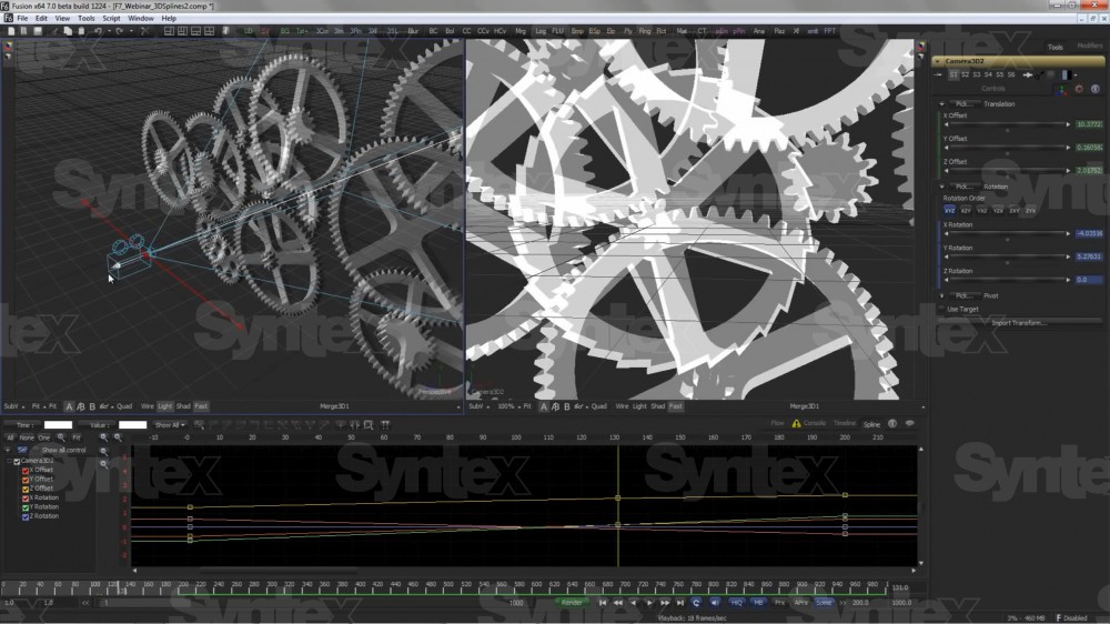Blackmagic Design Fusion Studio / SYNTEX.CZ
