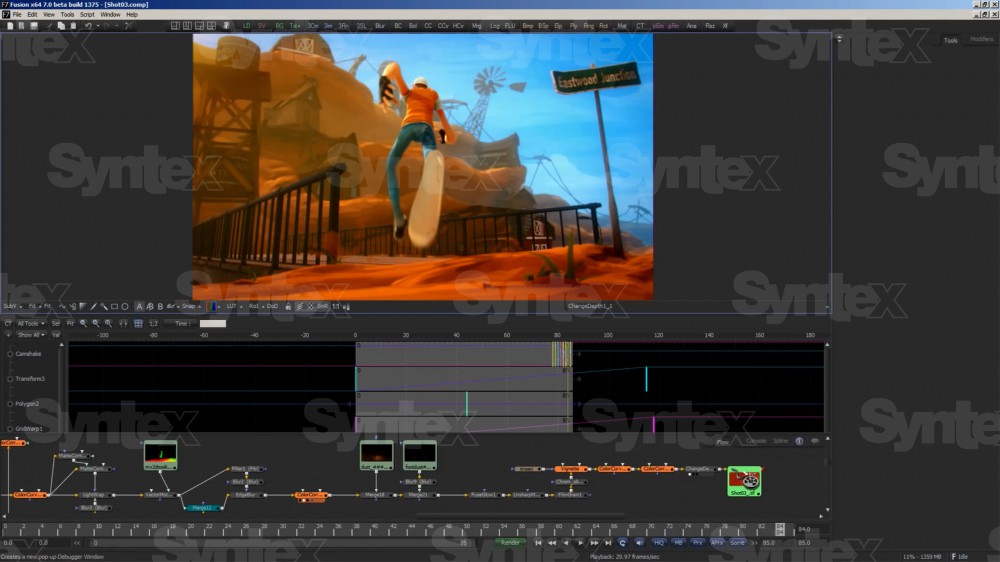 Blackmagic Design Fusion Studio / SYNTEX.CZ