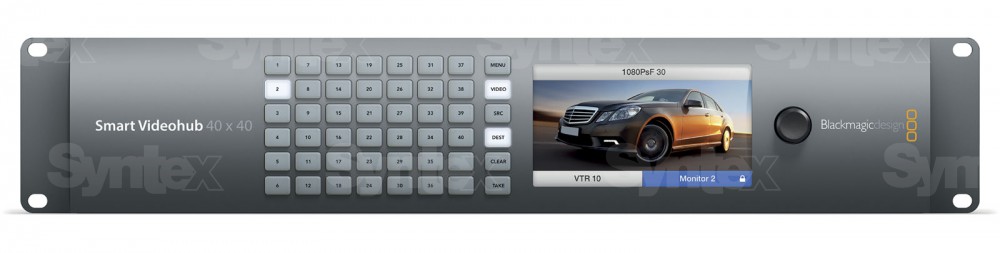 Blackmagic Design Smart Videohub 40x40 / SYNTEX.CZ