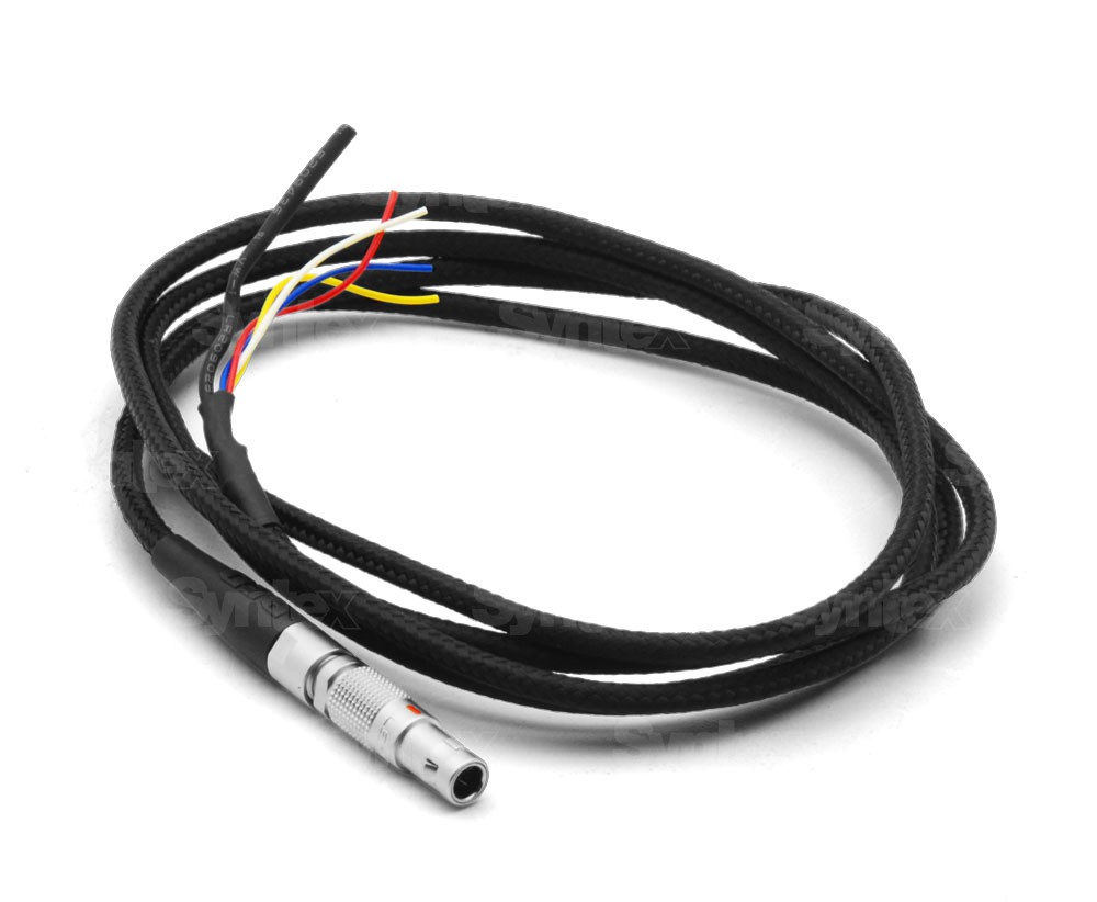 RED 4-pin 00 Lemo-to-Flying Lead / SYNTEX.CZ