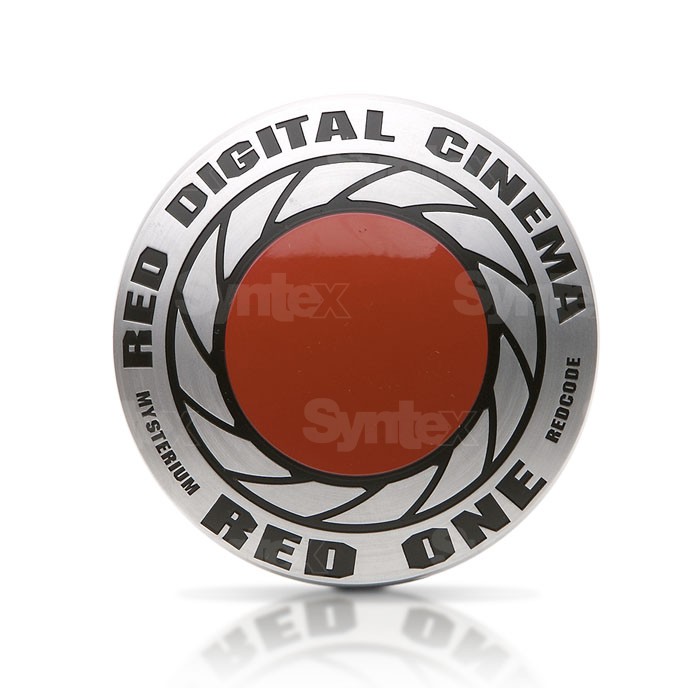 RED Metal Icon Logo (90mm) / SYNTEX.CZ